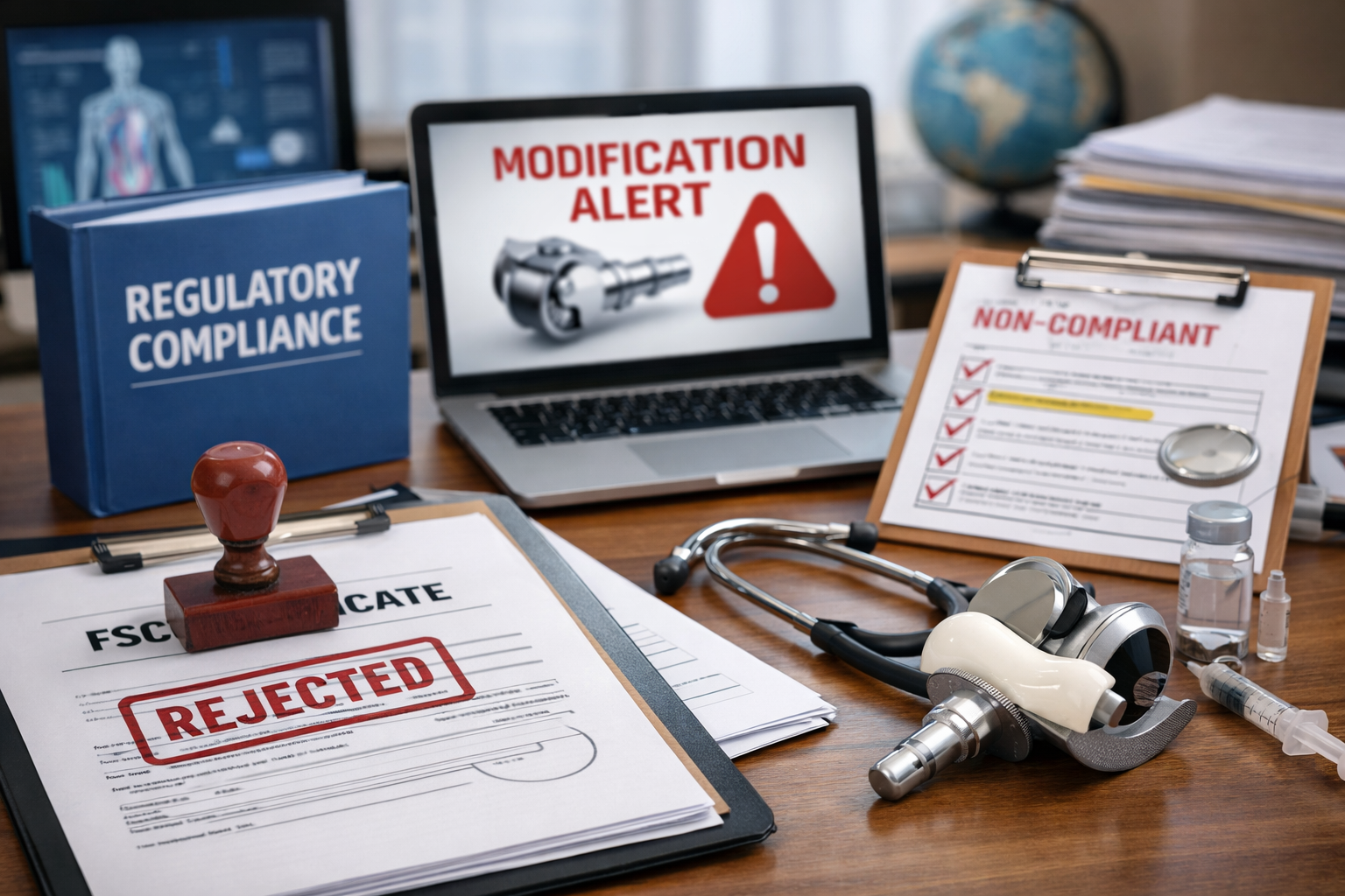 FSC Rejection Due to Undeclared Post-Approval Modifications - Titans ...